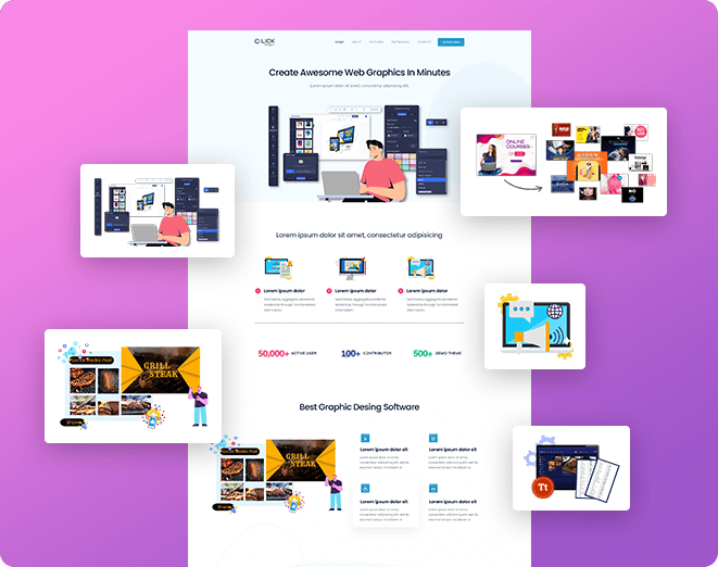 ClickDesigns™ Graphics & Designs Made Easy