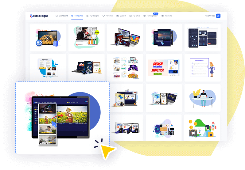 ClickDesigns™ Graphics & Designs Made Easy