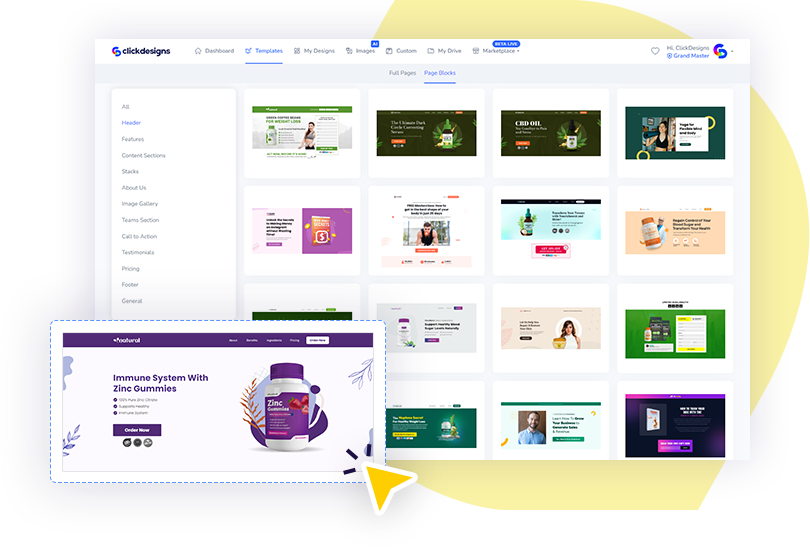 ClickDesigns™ Graphics & Designs Made Easy